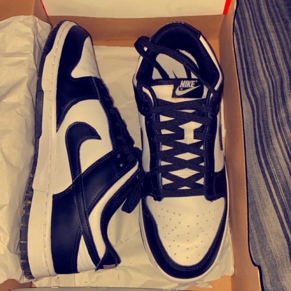 Nike | Shoes | Nike Dunks Pandas Wore Once | Poshmark
